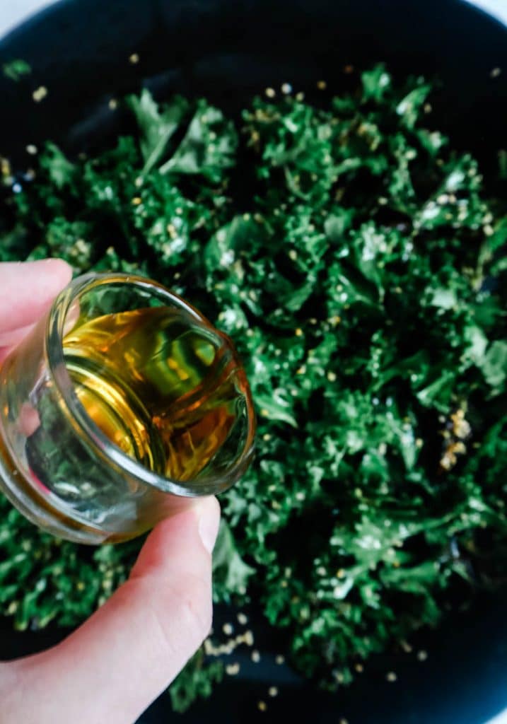 Crispy Kale, Shiitake & Avocado Ramen - Happy Veggie Kitchen