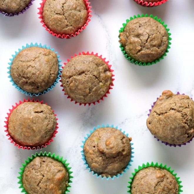 Healthy Baby & Toddler Muffins - Happy Veggie Kitchen