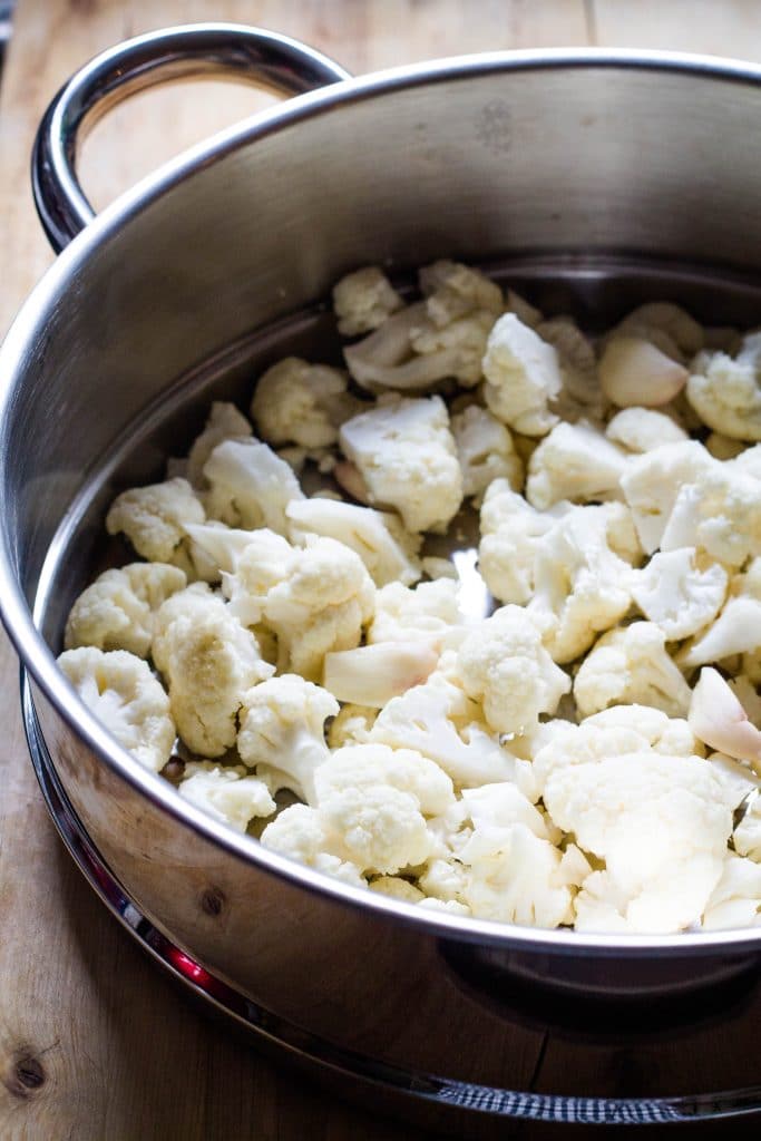 Roasted Cauliflower Mash - Happy Veggie Kitchen