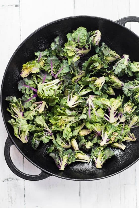 Roasted Kalette Pasta - Happy Veggie Kitchen