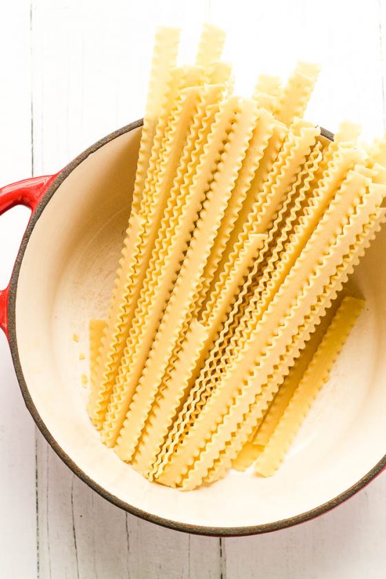 Mafalde Pasta with Broccoli, Lemon & Pine Nuts - Happy Veggie Kitchen
