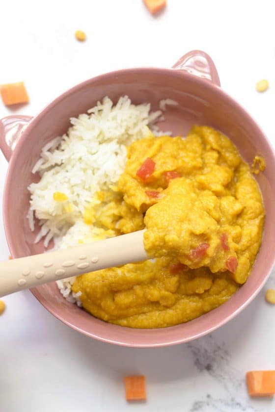 First Dal for Babies - Happy Veggie Kitchen