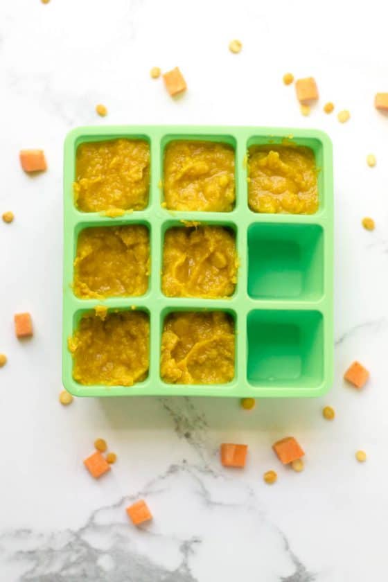 First Dal for Babies - Happy Veggie Kitchen