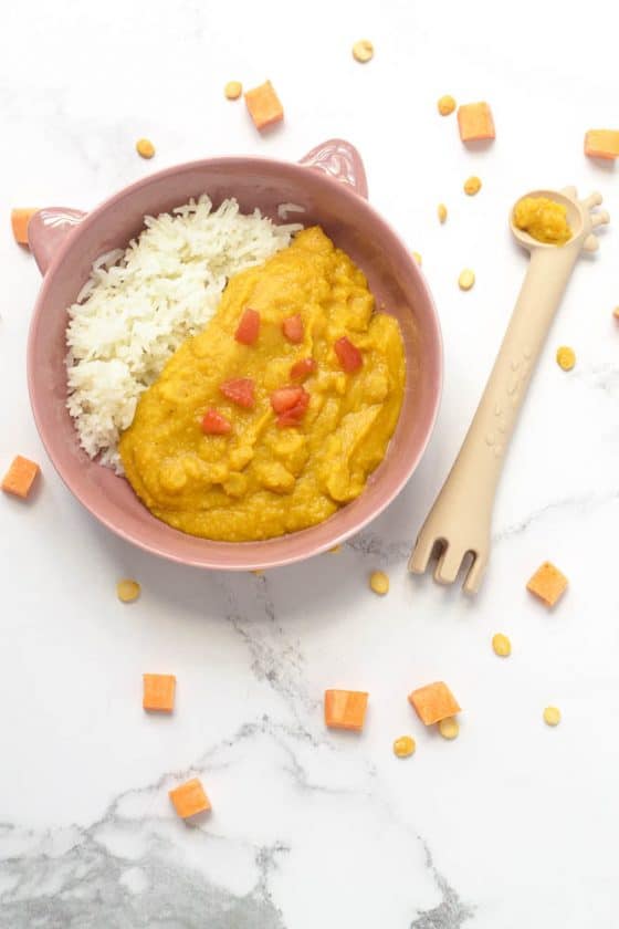 First Dal for Babies - Happy Veggie Kitchen
