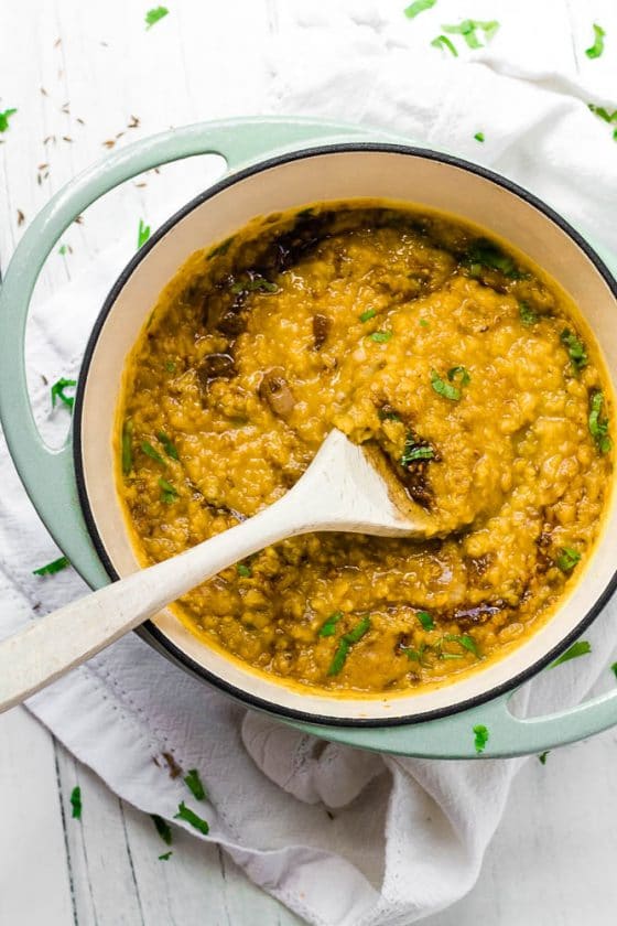 The Best Easy Dal Recipe - Happy Veggie Kitchen