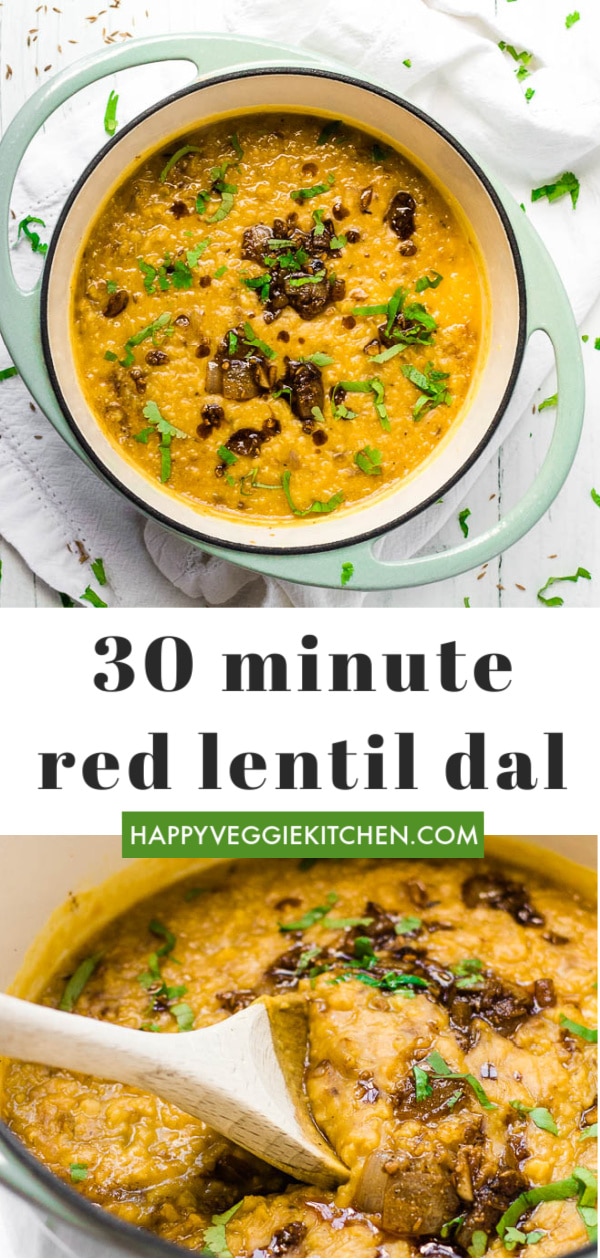 The Best Easy Dal Recipe - Happy Veggie Kitchen