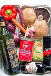 Roasted Vegetable Bolognese - Happy Veggie Kitchen