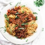Roasted Vegetable Bolognese | Happy Veggie Kitchen