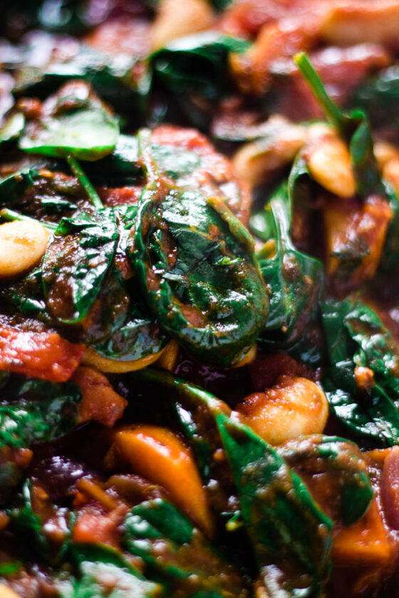 Butter Bean & Roasted Vegetable Stew - Happy Veggie Kitchen