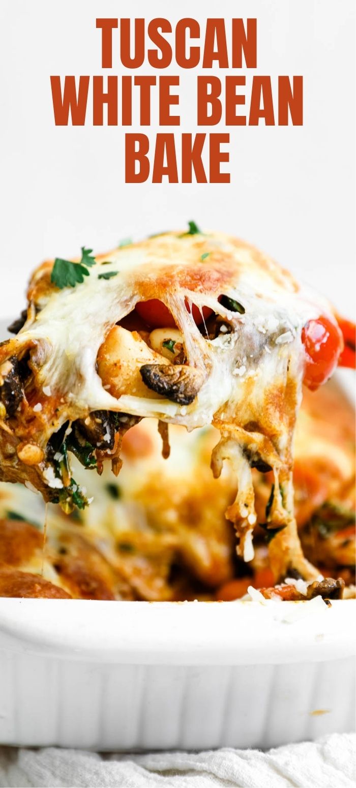 Tuscan Butter Bean Bake - Happy Veggie Kitchen