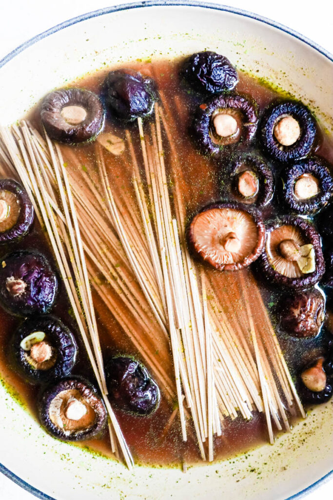 Crispy Kale, Shiitake & Avocado Ramen - Happy Veggie Kitchen