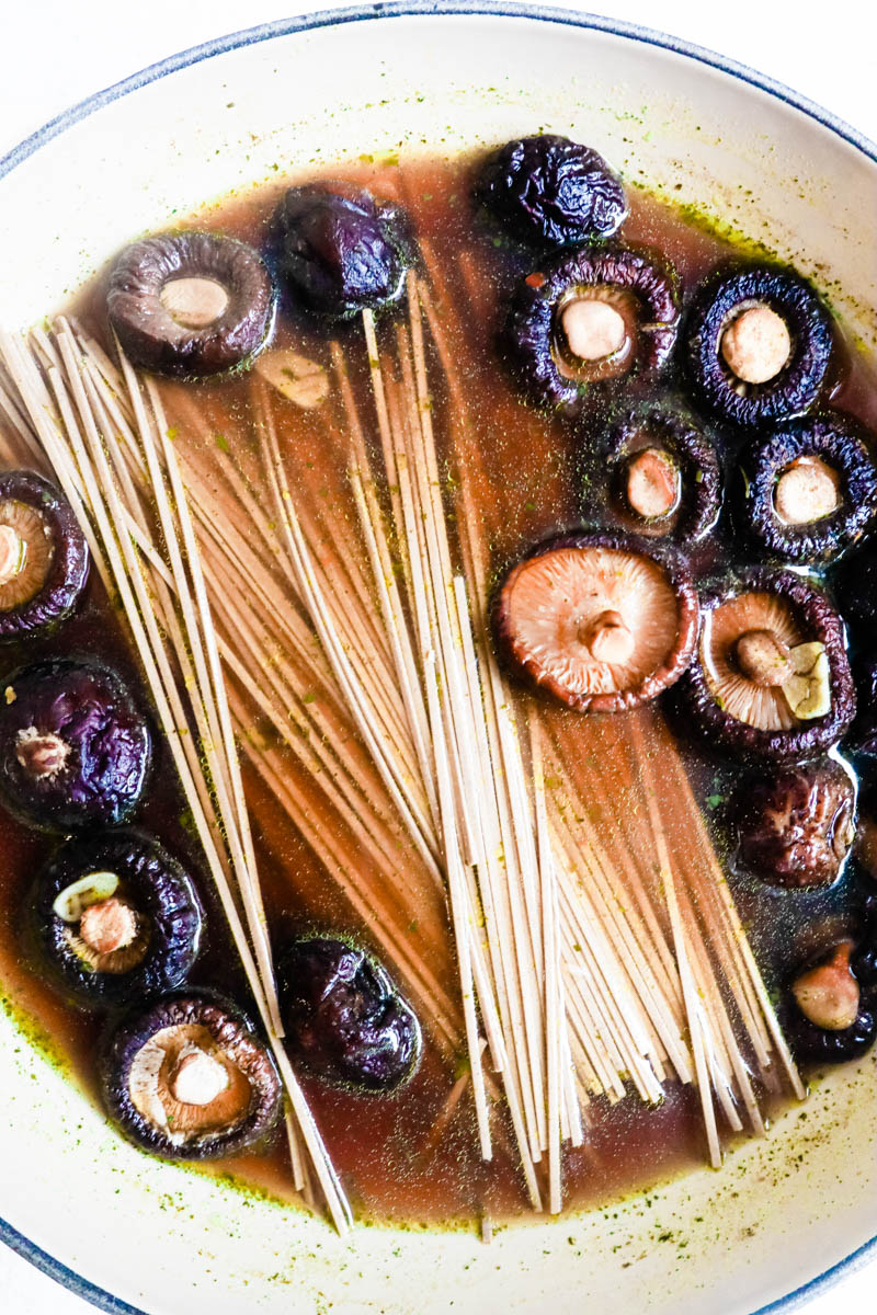 Crispy Kale, Shiitake & Avocado Ramen - Happy Veggie Kitchen