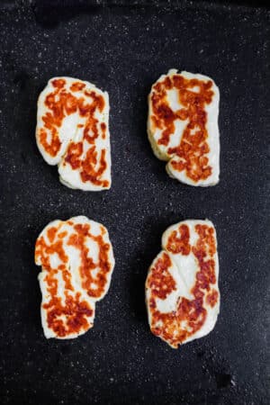 How to Cook Halloumi Cheese - Happy Veggie Kitchen