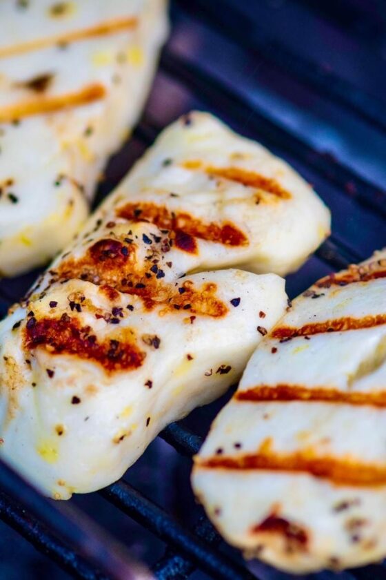 How to Cook Halloumi Cheese - Happy Veggie Kitchen