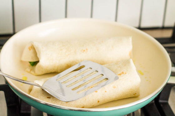 Toasted Wraps with Boursin & Veggies - Happy Veggie Kitchen