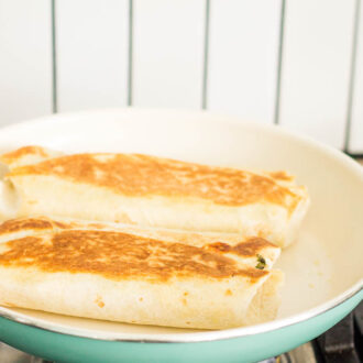 Toasted Wraps with Boursin & Veggies - Happy Veggie Kitchen