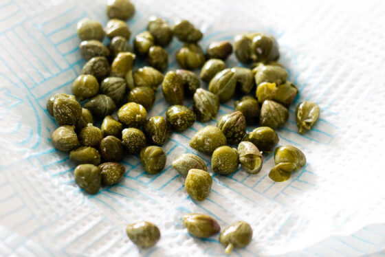 Avocado Toast with Pan Fried Capers, Olives & Dukkah - Happy Veggie Kitchen