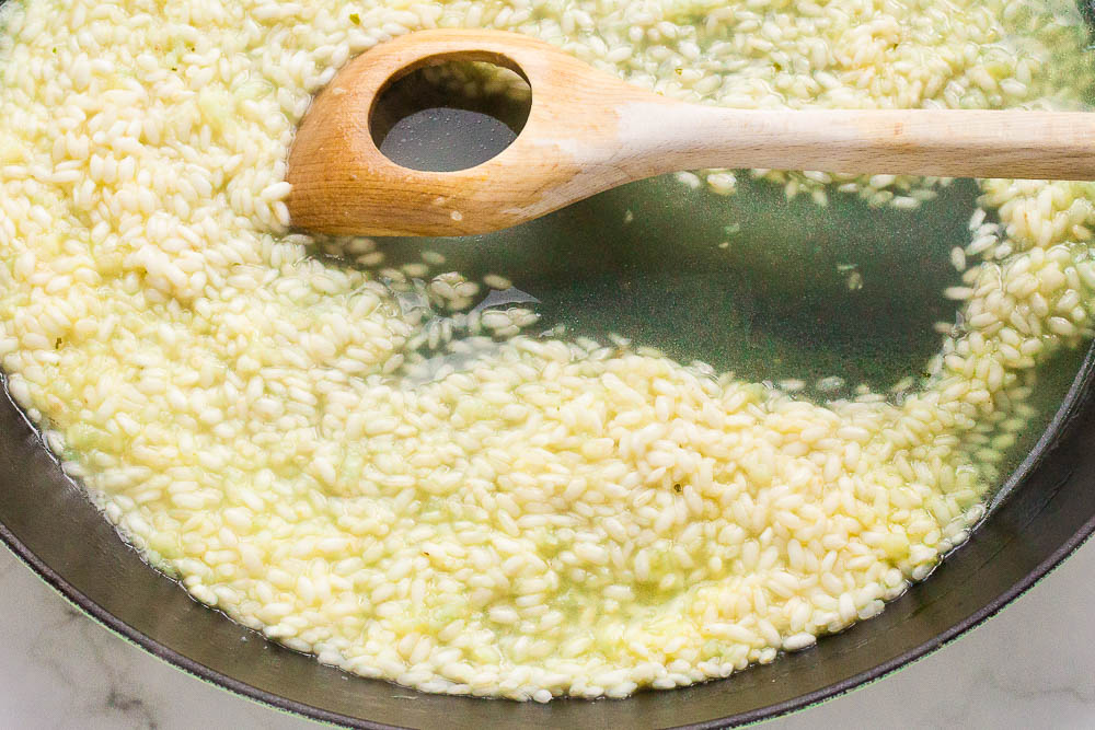 Cheesy Sweet Potato Risotto for Kids - Happy Veggie Kitchen