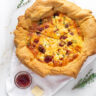 Vegetarian Christmas Quiche - Happy Veggie Kitchen