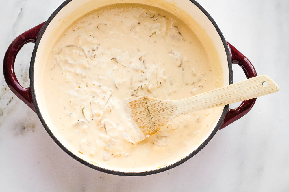 Cheesy Parsnip Pasta - Happy Veggie Kitchen