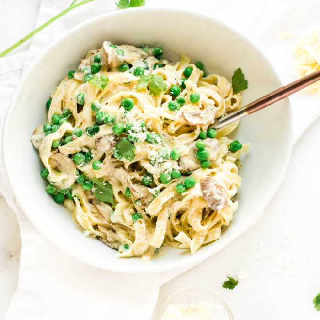 Truffle Cheese Pasta - Happy Veggie Kitchen