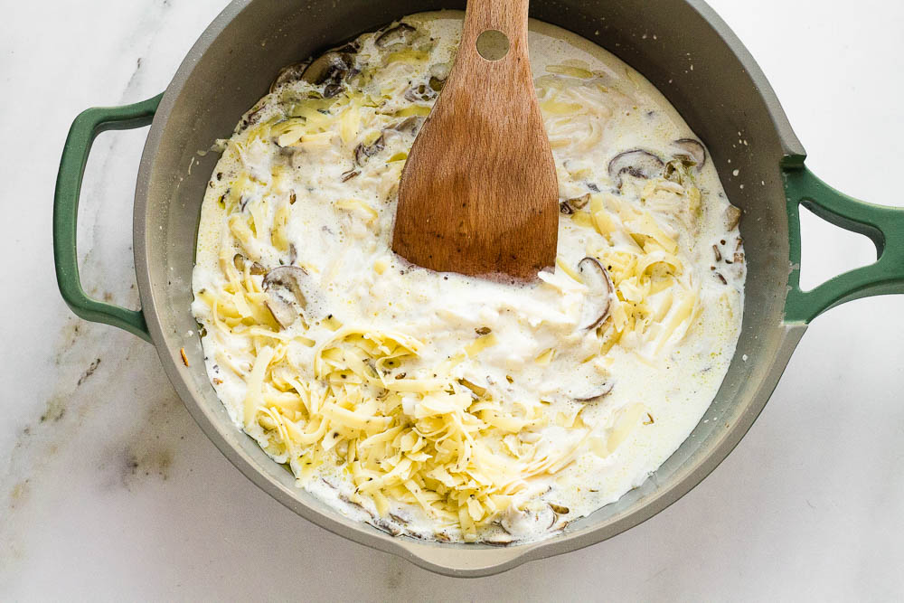 Truffle Cheese Pasta - Happy Veggie Kitchen