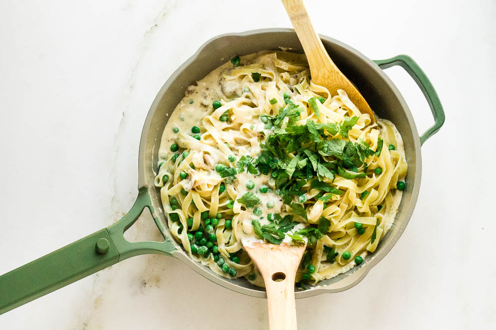Truffle Cheese Pasta - Happy Veggie Kitchen