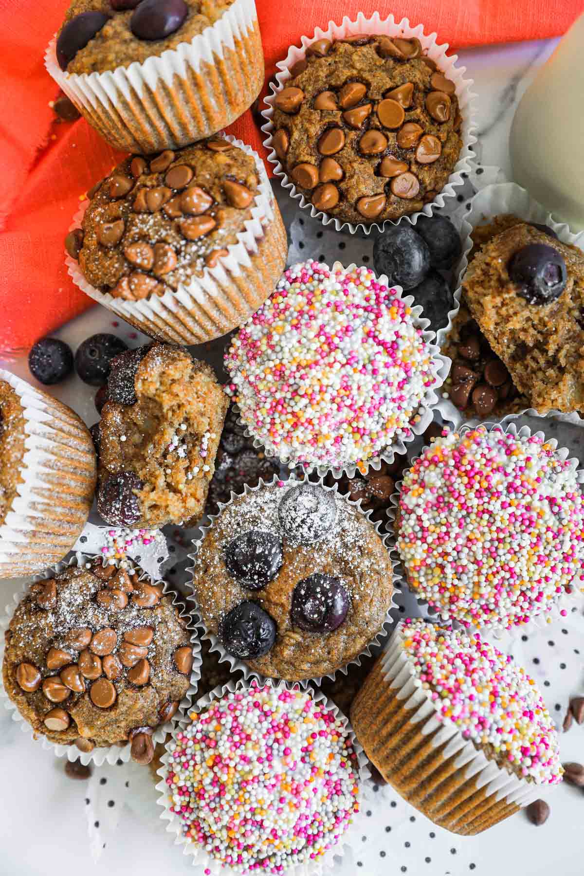 Healthy Baby & Toddler Muffins - Happy Veggie Kitchen