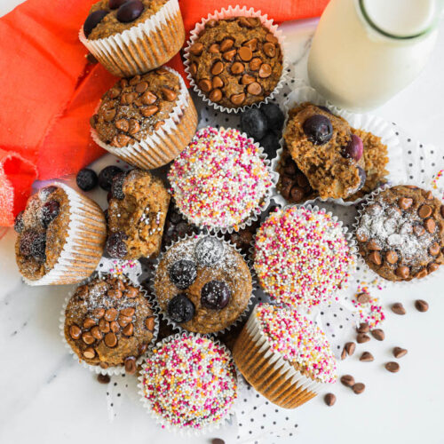 Healthy Baby & Toddler Muffins - Happy Veggie Kitchen