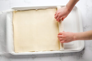 Pie Crust Pizza (with Shortcrust Pastry) - Happy Veggie Kitchen