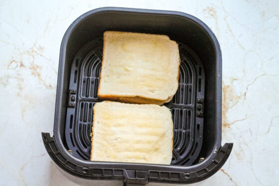 Air Fryer Toasties - Happy Veggie Kitchen