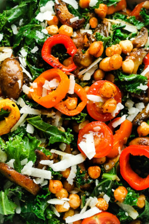Sauteed Kale Salad - Happy Veggie Kitchen