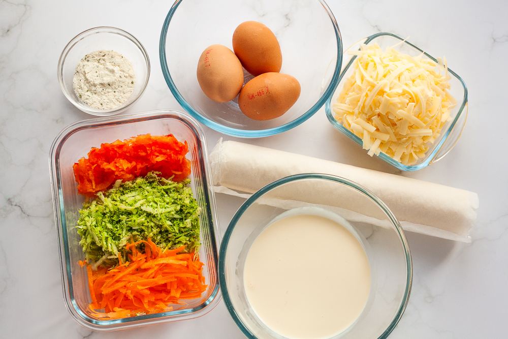 Cheese & Veggie Quiche for Kids - Happy Veggie Kitchen
