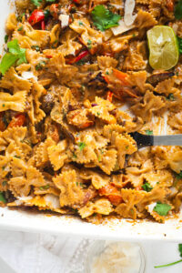 Roasted Veggie Rasta Pasta - Happy Veggie Kitchen