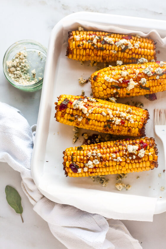 Corn on the Cob for Christmas and Thanksgiving - Happy Veggie Kitchen