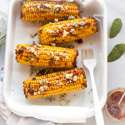 Corn on the Cob for Christmas and Thanksgiving - Happy Veggie Kitchen