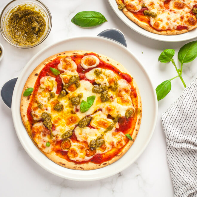 Piadina Pizza - Happy Veggie Kitchen