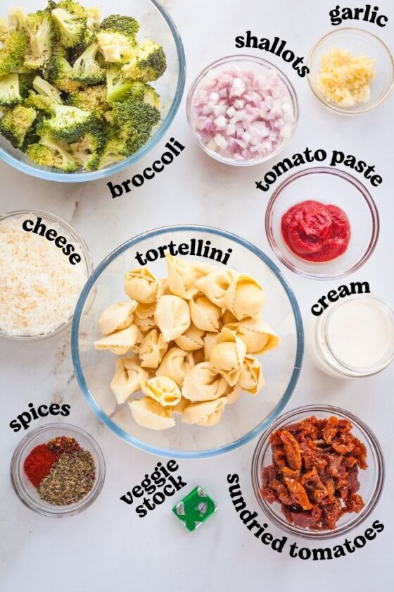 Marry Me Tortellini with Broccoli - Happy Veggie Kitchen