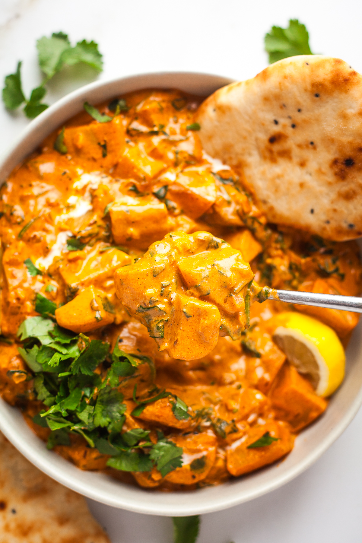 Easy Creamy Potato Curry - Happy Veggie Kitchen
