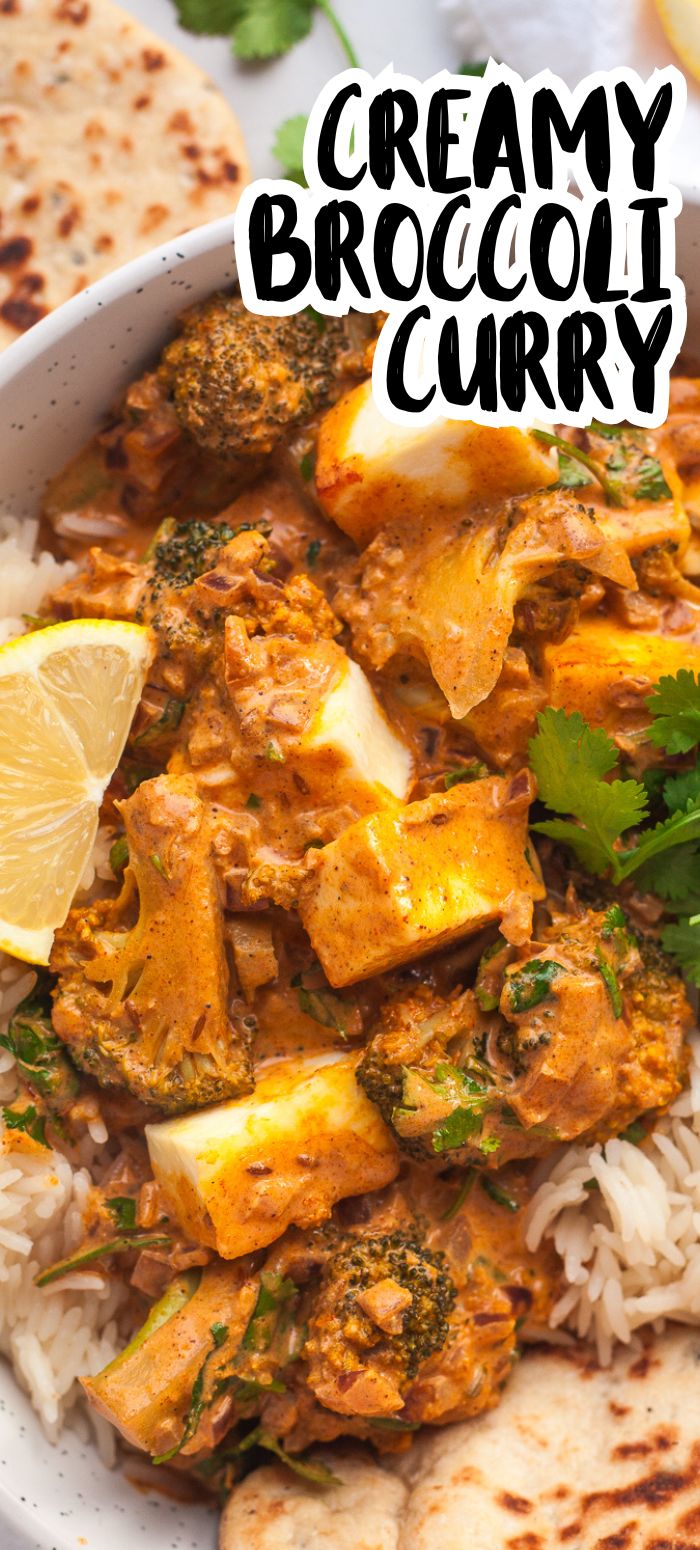 Broccoli Paneer Curry - Happy Veggie Kitchen