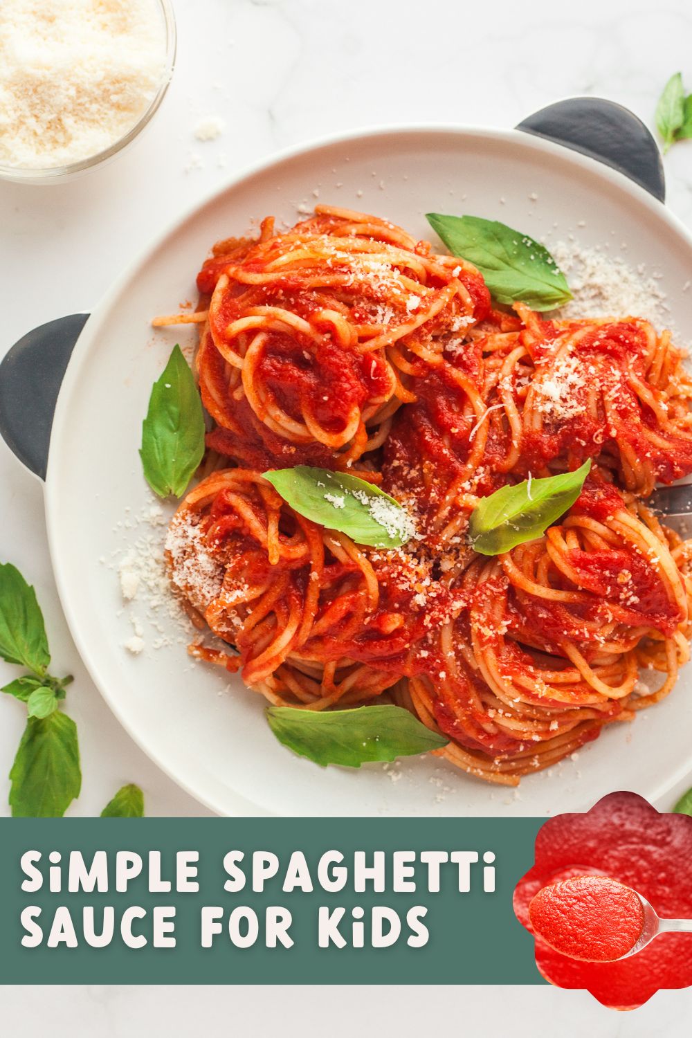 Easy Spaghetti for Kids - Happy Veggie Kitchen