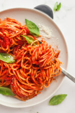 Easy Spaghetti for Kids - Happy Veggie Kitchen