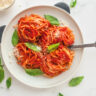 Easy Spaghetti for Kids - Happy Veggie Kitchen