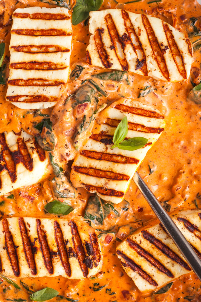 Marry Me Halloumi - Happy Veggie Kitchen