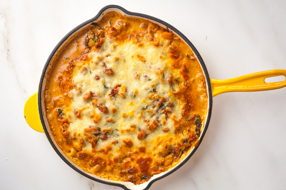 Creamy "Marry Me" Bean Bake - Happy Veggie Kitchen