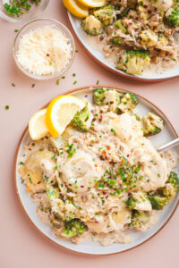 One Pot Broccoli Walnut Ravioli - Happy Veggie Kitchen