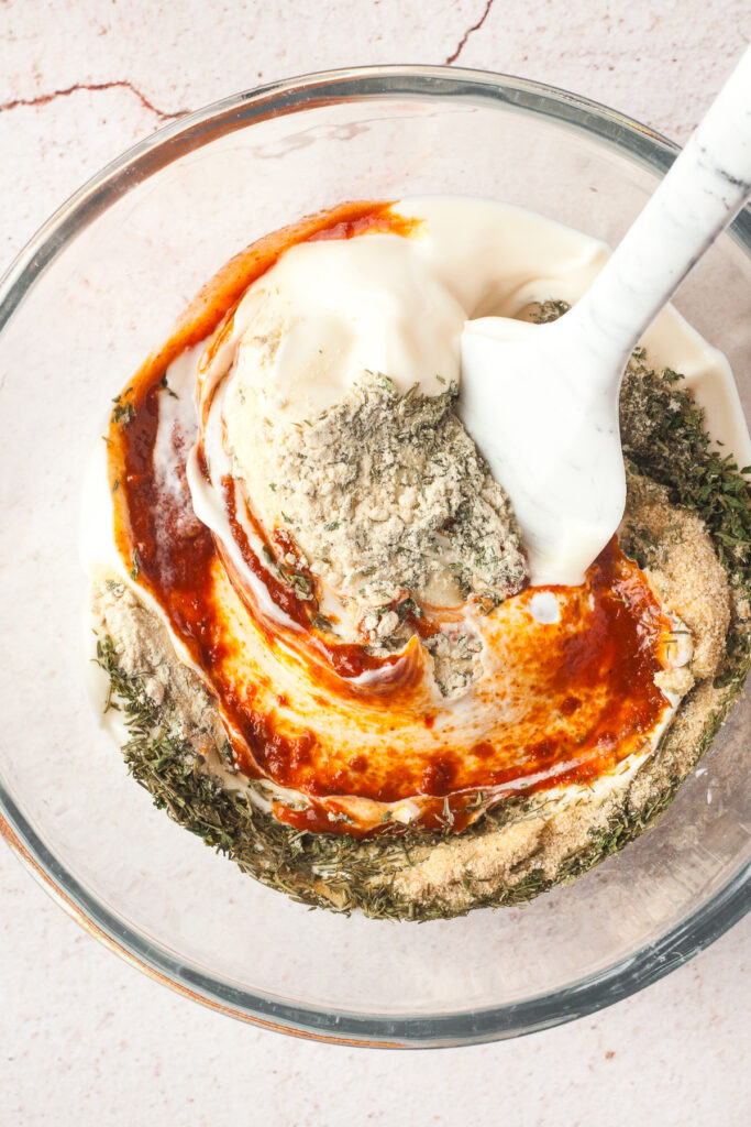 Harissa Ranch Dressing - Happy Veggie Kitchen