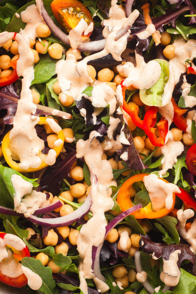 Harissa Ranch Dressing - Happy Veggie Kitchen