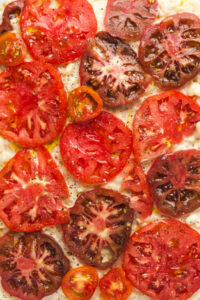 Baked Tomato Mac and Cheese - Happy Veggie Kitchen