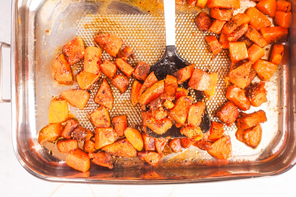 Spiced Butternut Squash Soup - Happy Veggie Kitchen